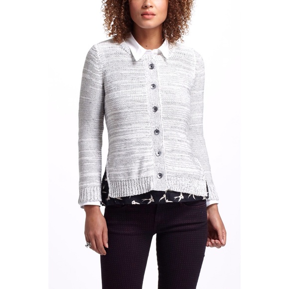 Anthropologie | Sweaters | Field Flower Shirting Cardigan | Poshmark